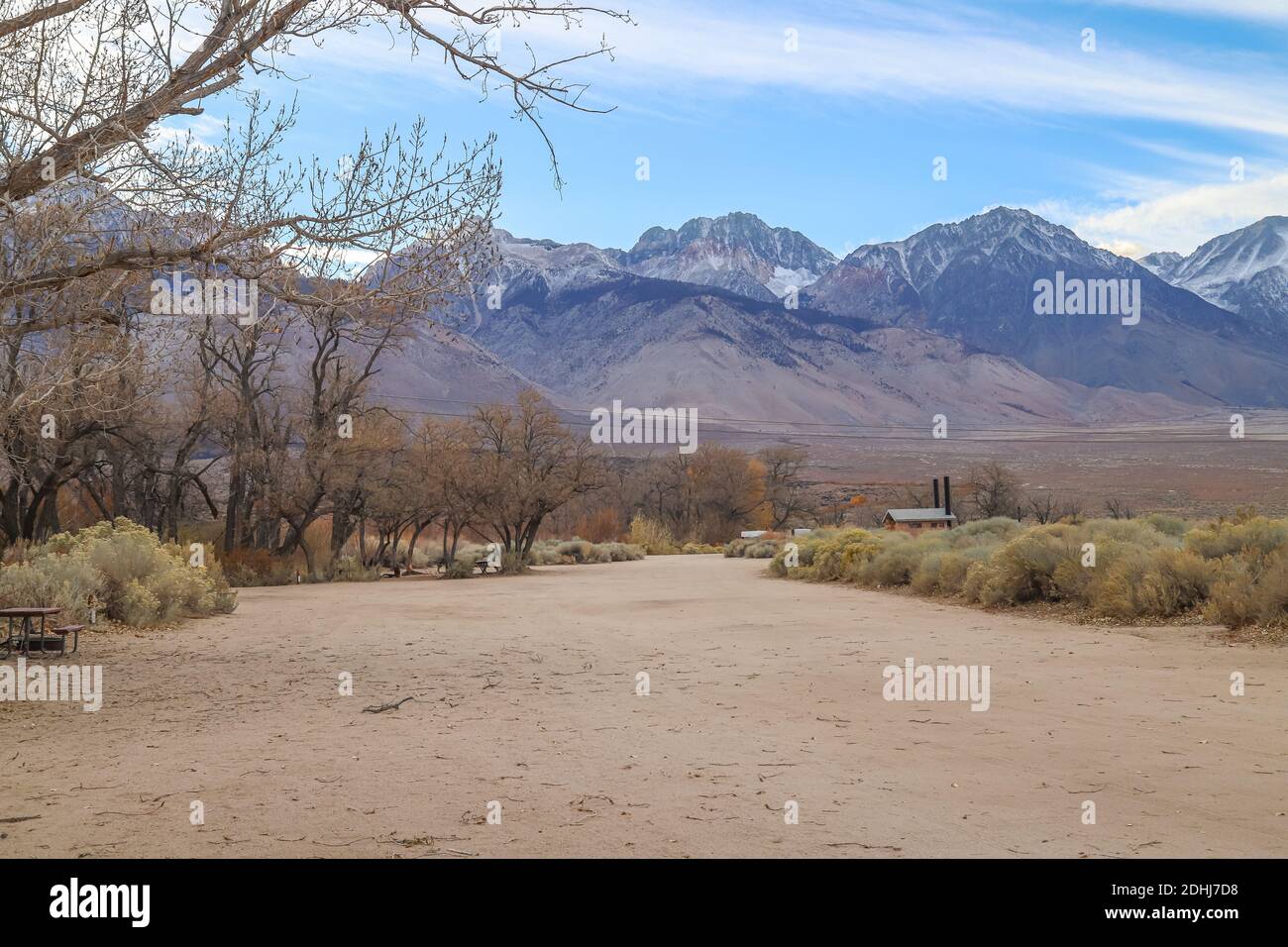 INDEPENDENCE, CALIFORNIA, UNITED STATES - Dec 06, 2020: The Eastern ...