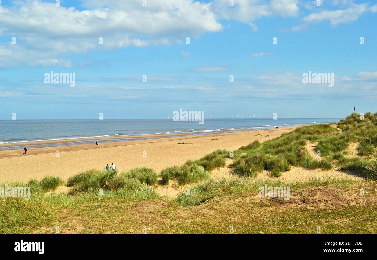 Sand dunes at Winterton Beach, Norfolk, UK Stock Photo - Alamy