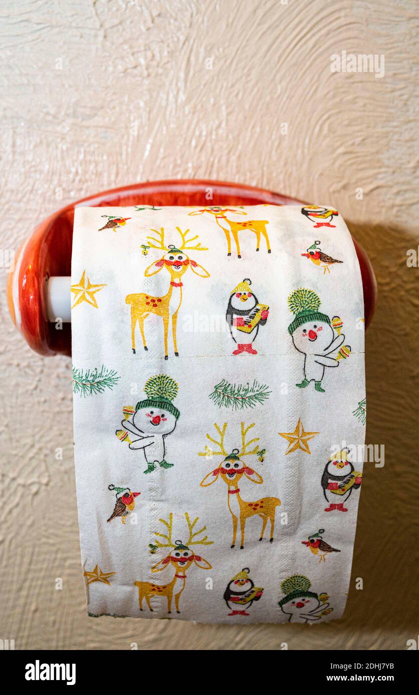 Seasonal toilet roll hi-res stock photography and images - Alamy