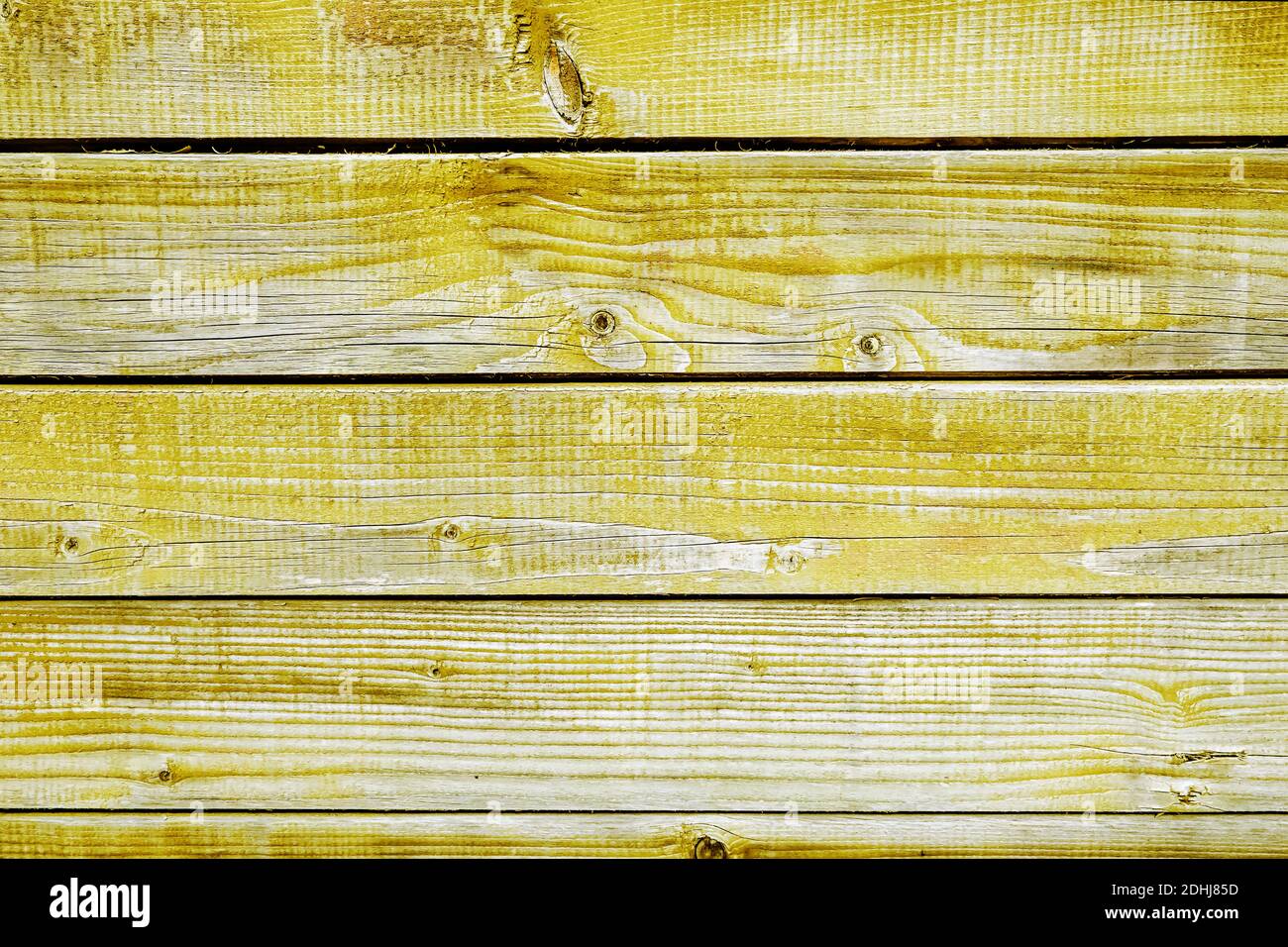 Shabby yellow colored wooden planks. Wood Background Stock Photo - Alamy