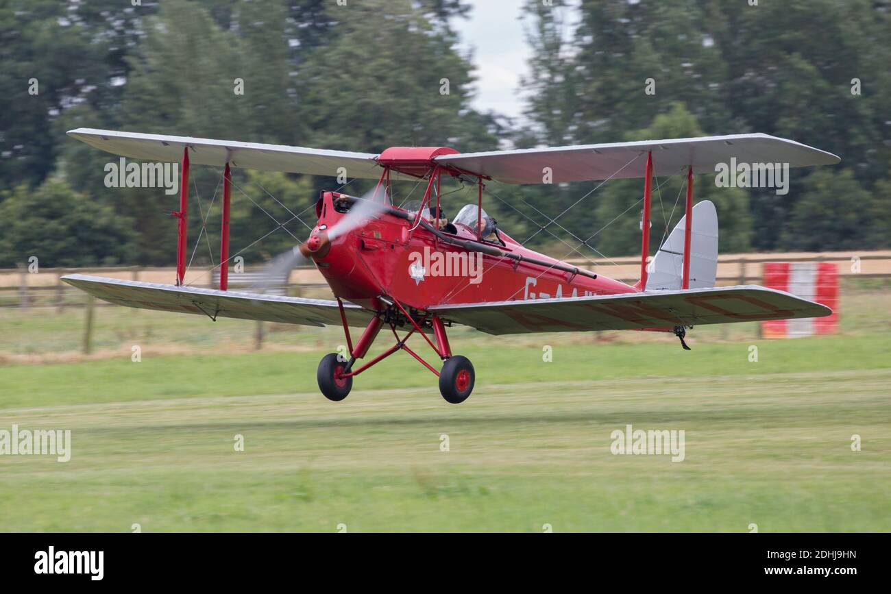 de Havilland DH60 Moth bi-plane Stock Photo - Alamy