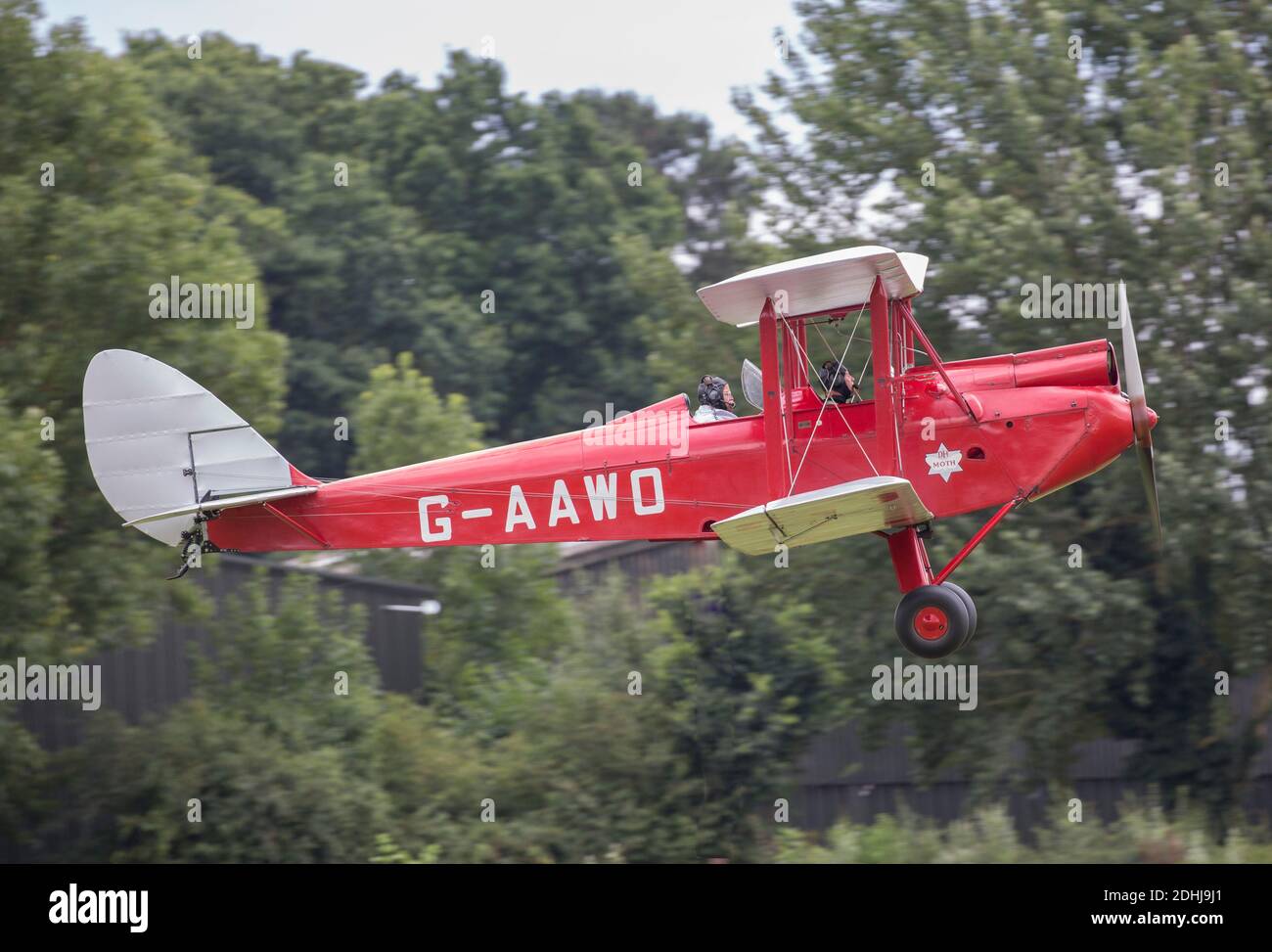 de Havilland DH60 Moth bi-plane Stock Photo - Alamy