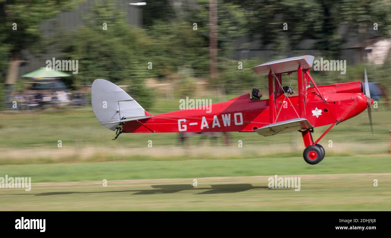 de Havilland DH60 Moth bi-plane Stock Photo - Alamy