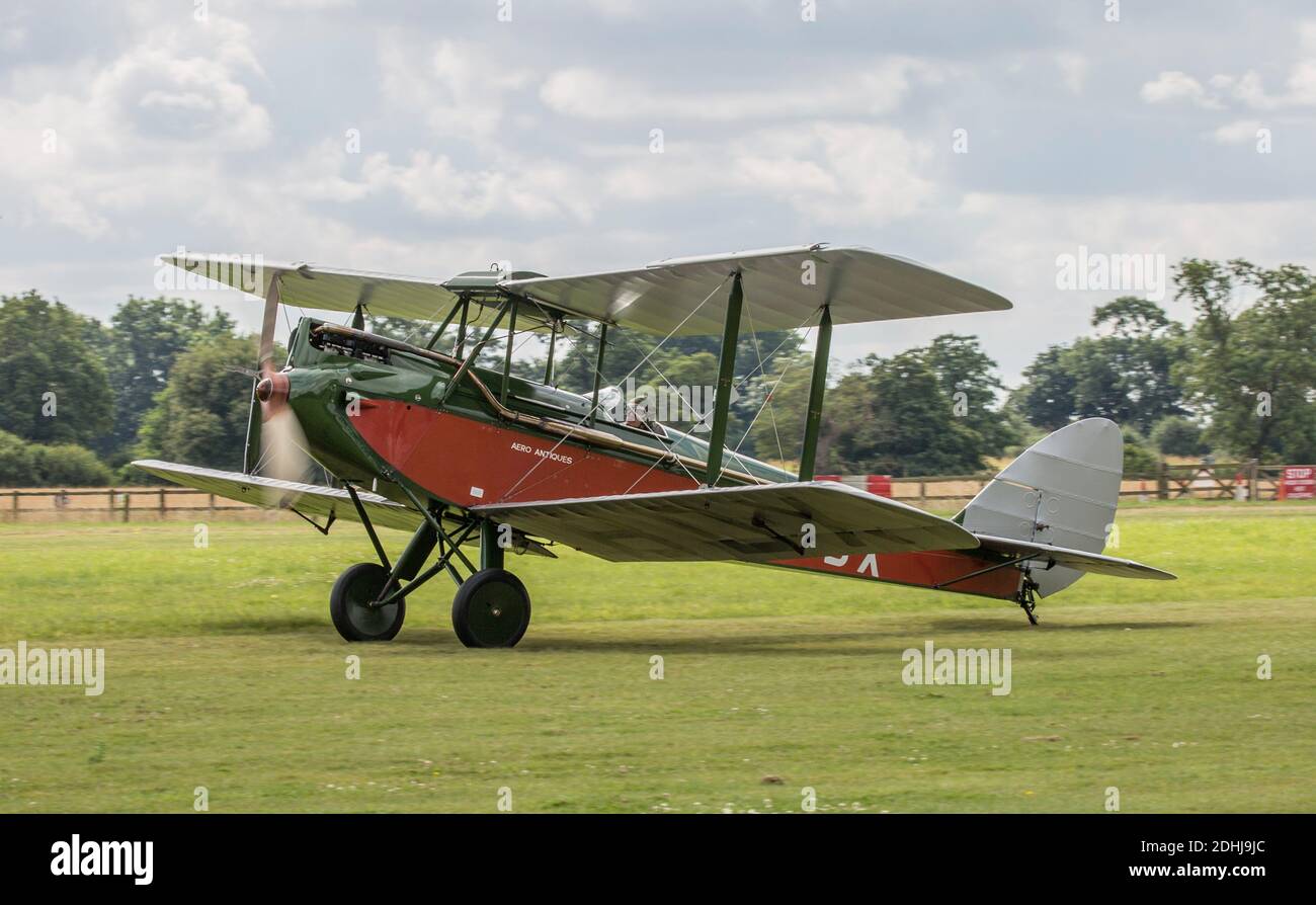 de Havilland DH60 Moth bi-plane Stock Photo - Alamy