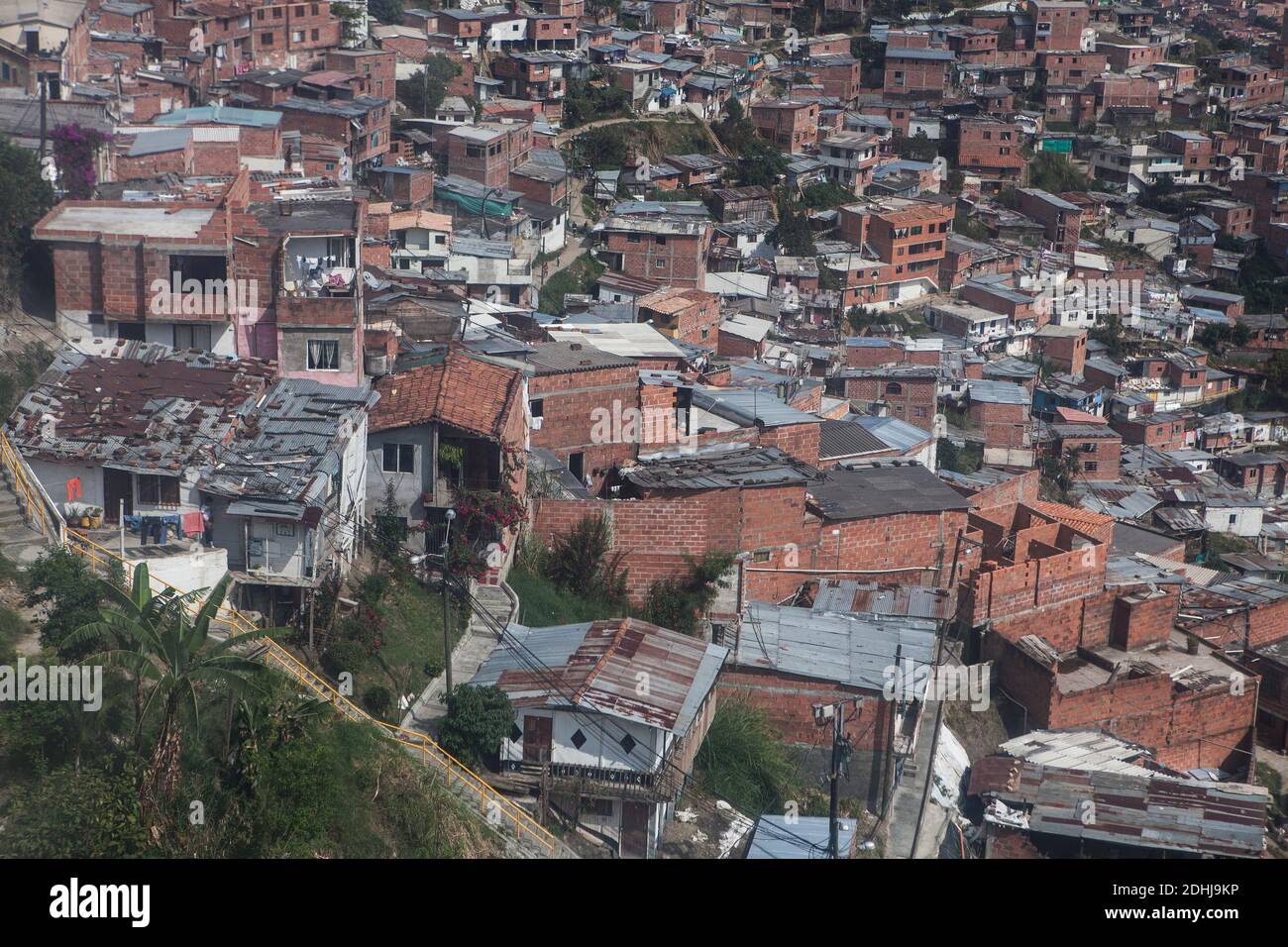 Favelas in Medellin, Colombia Stock Photo - Alamy