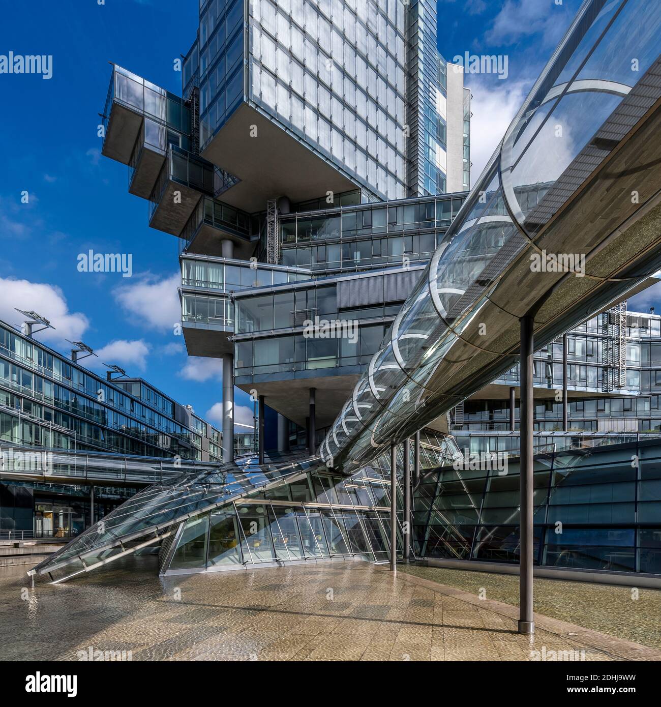 Built for the German Bank Nord/LB this deconstructivist building has ...