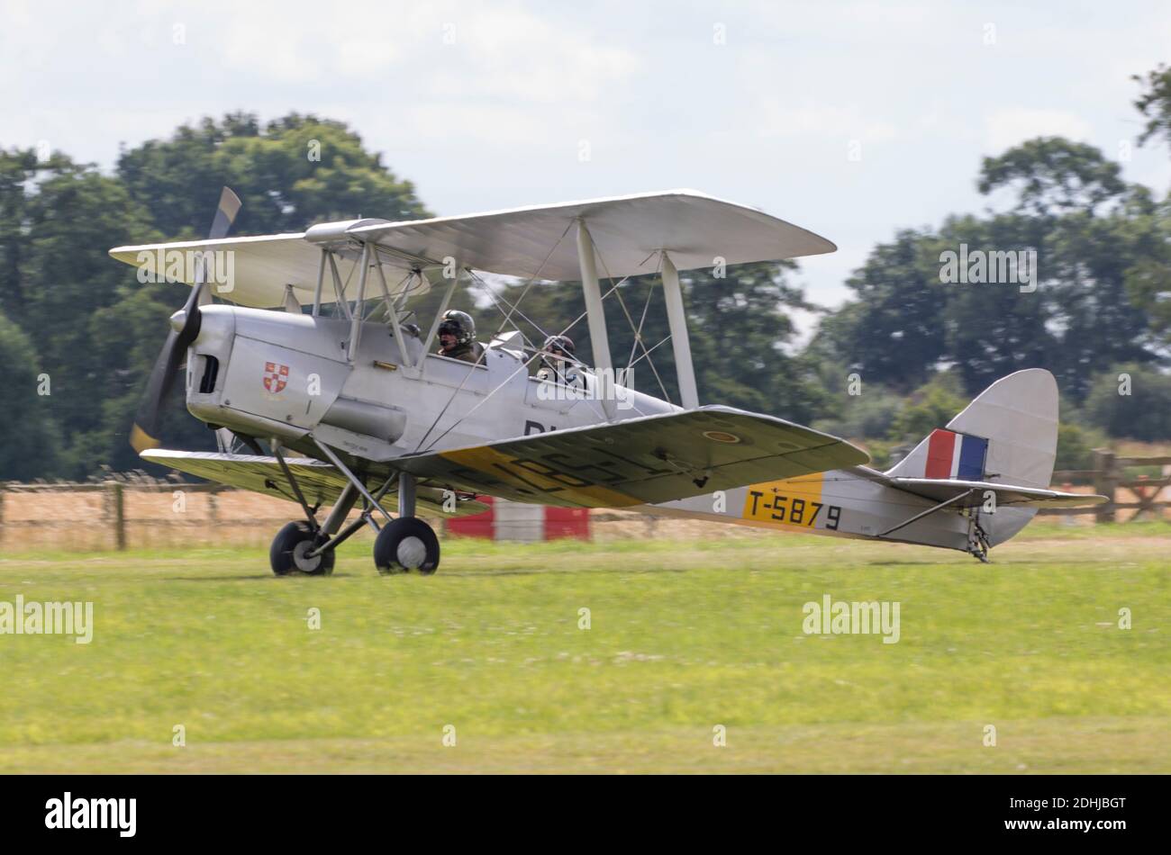 DH82 Tiger Moth de Havilland Aircraft Airplane Aviation Classic ...