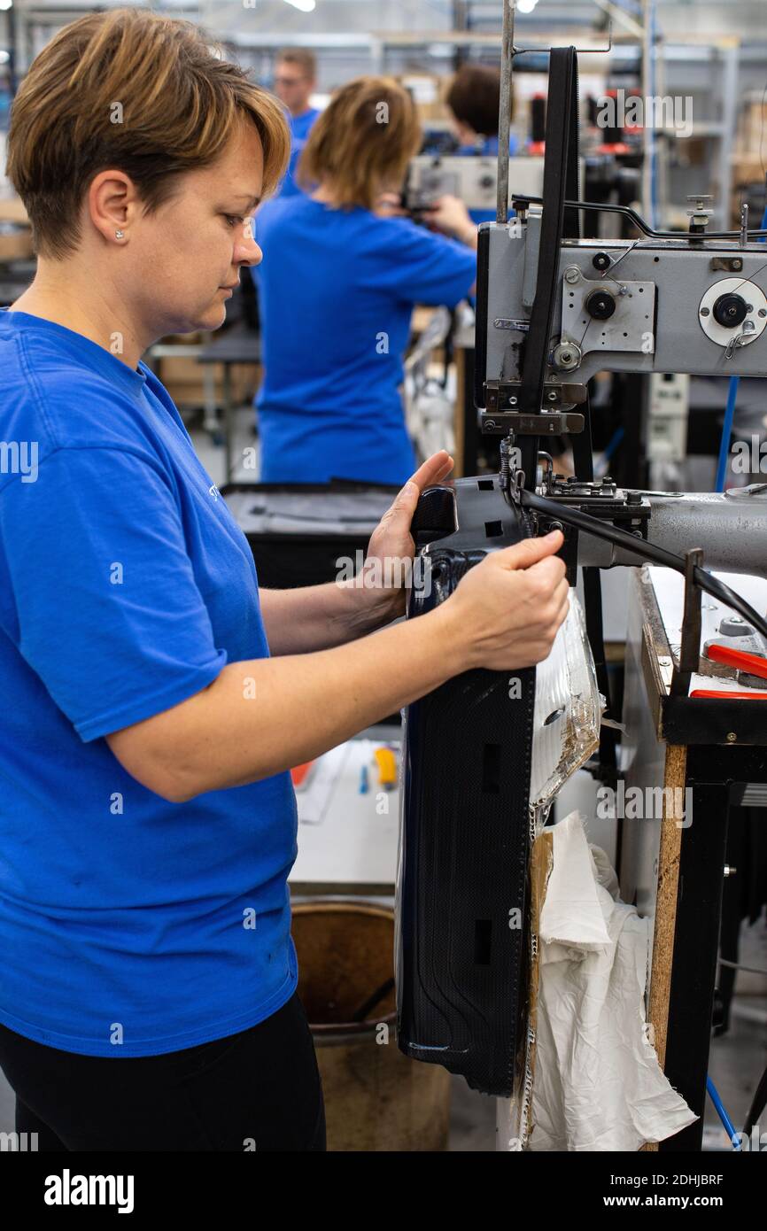 Female workers in manufacturing plant hi-res stock photography and ...