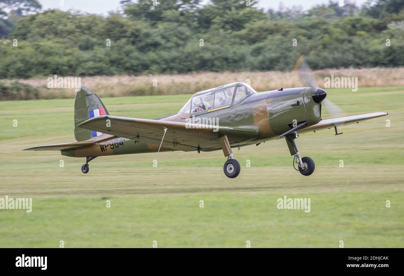 de Havilland Canada DHC-1 Chipmunk Trainer aircrsaft Stock Photo - Alamy