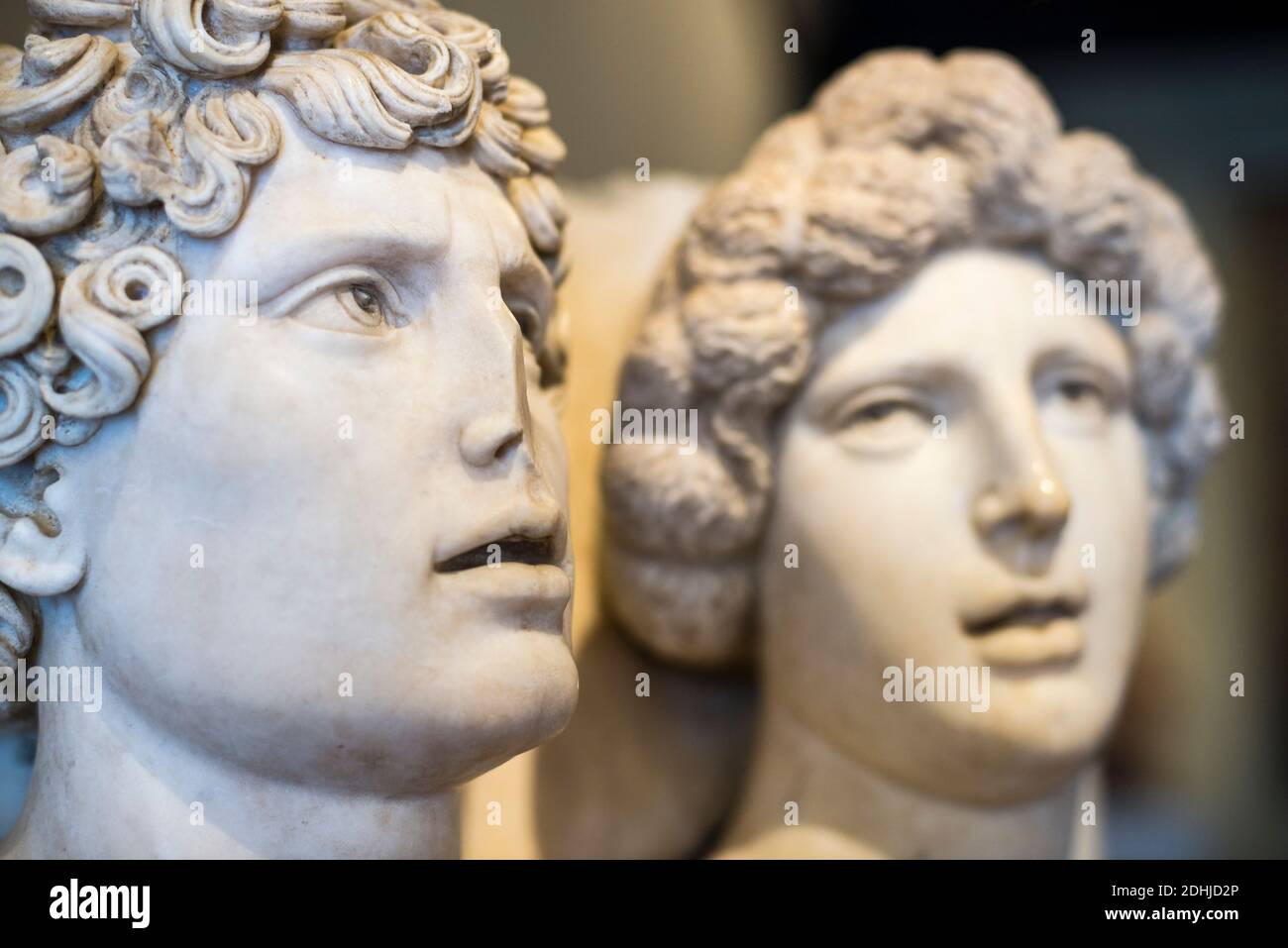 Doppio Ritratto sculpture by Tullio Lombardo exhibited at Ca' D'oro in ...