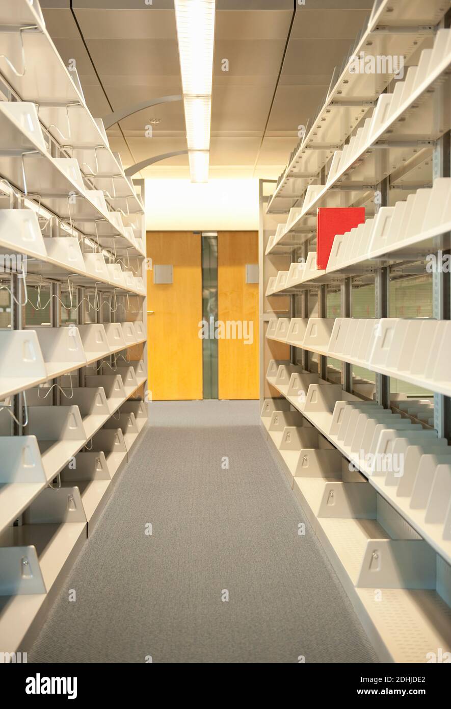 Library door shelves hi-res stock photography and images - Alamy