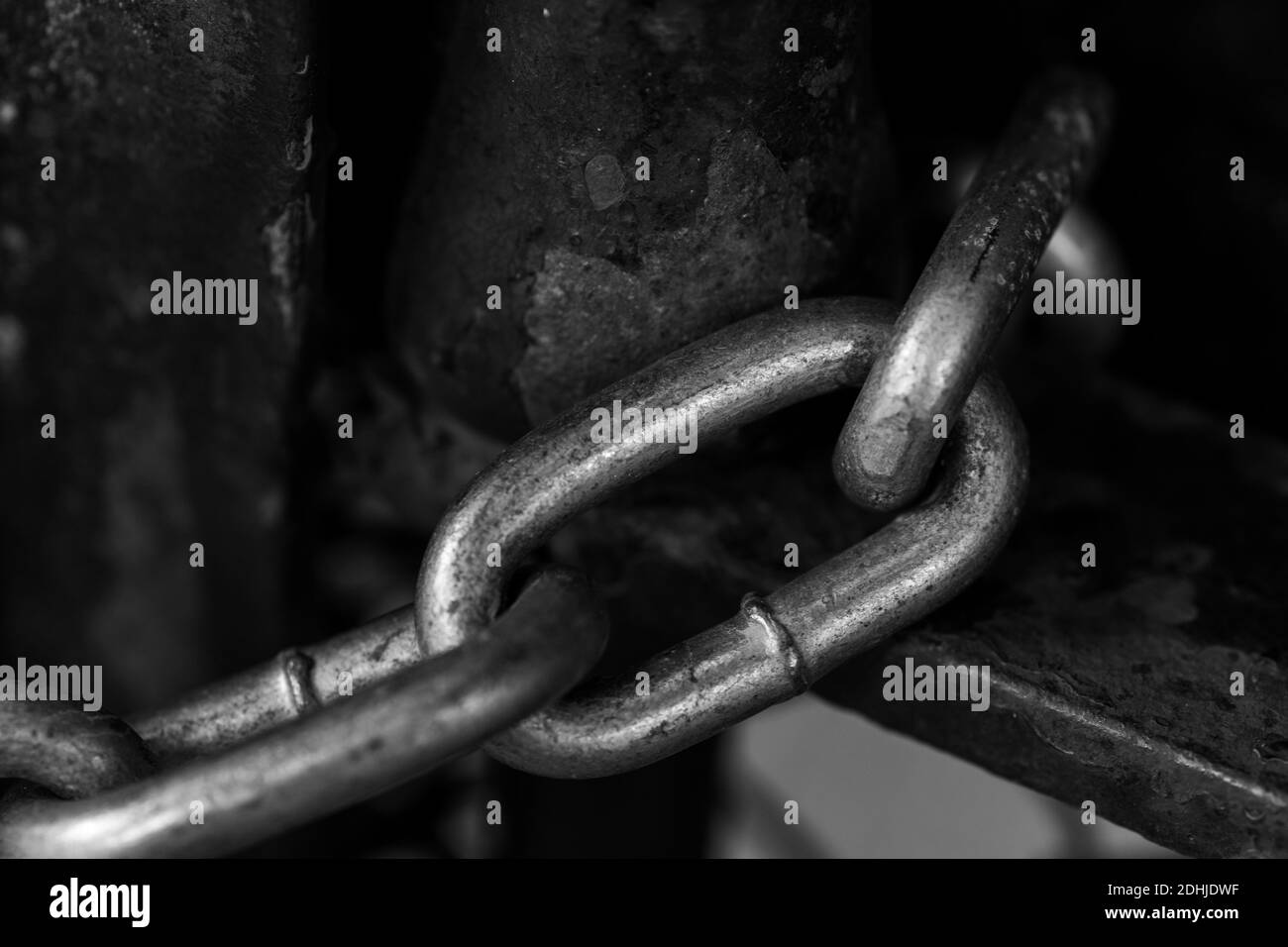 Chain around safe hi-res stock photography and images - Alamy