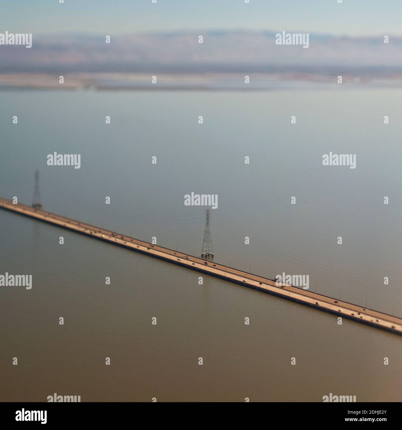 Road Bridge over ocean Stock Photo - Alamy