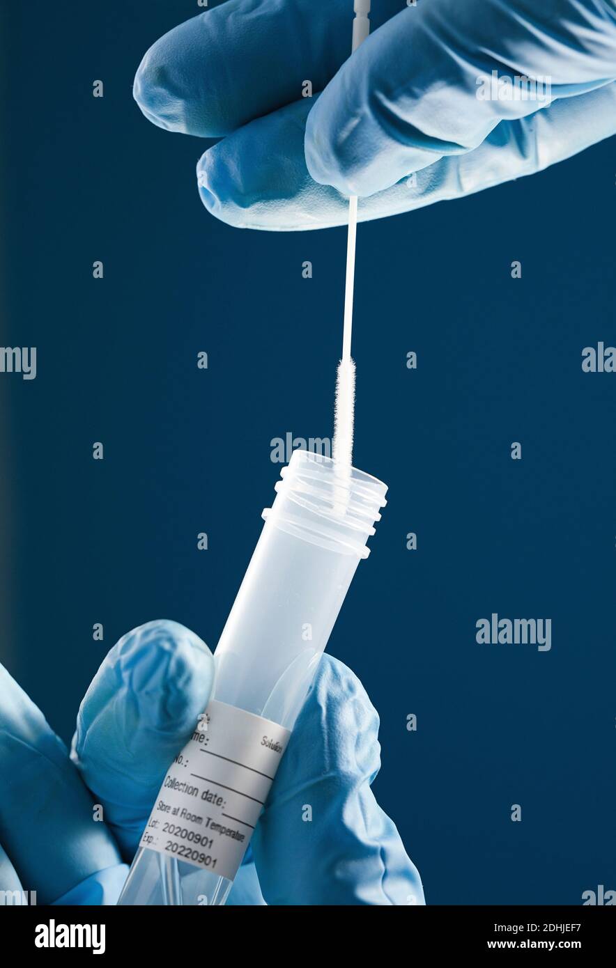 Transport of PCR virals in laboratory, transparent liquido closure ...