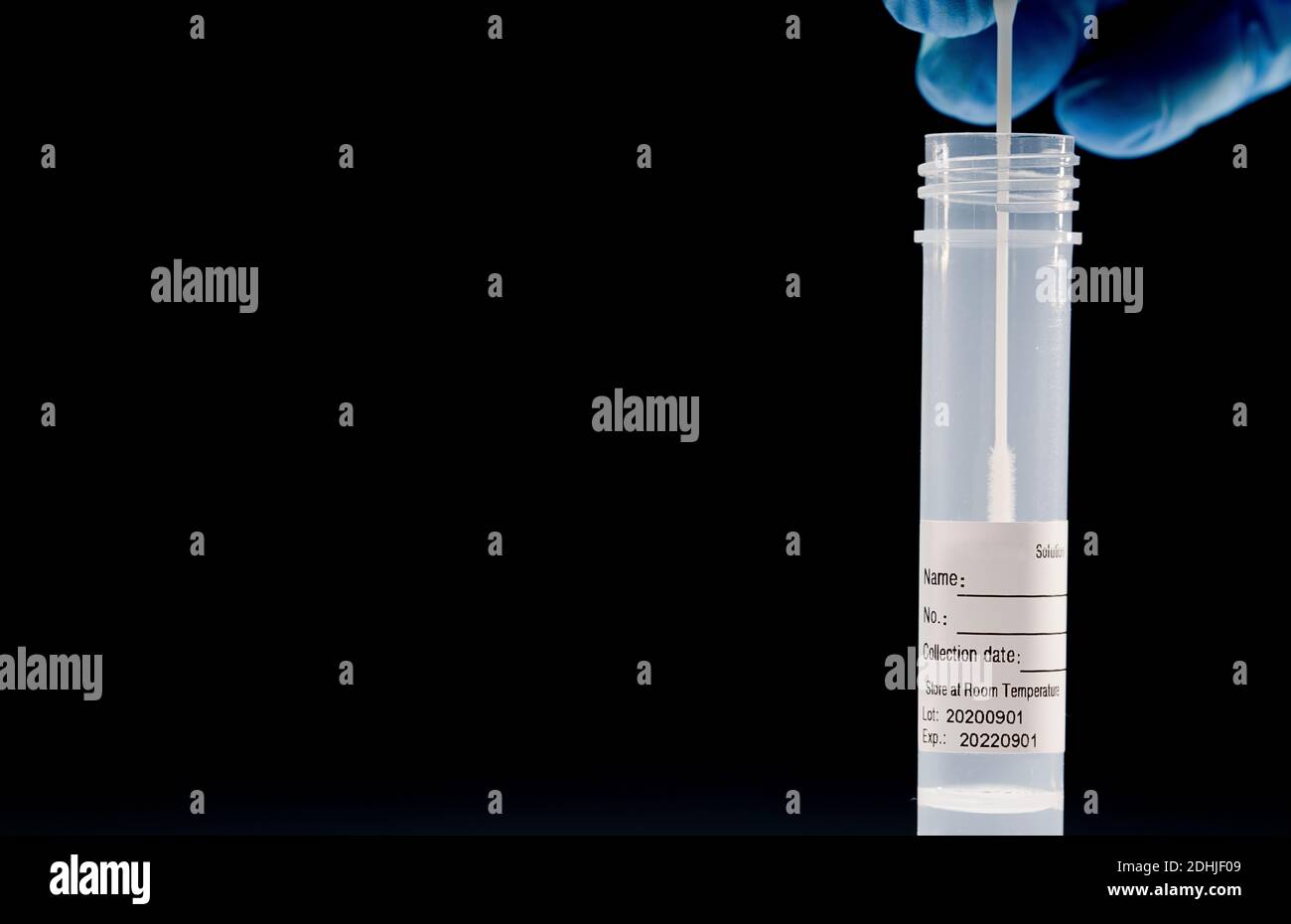 Transport of PCR virals in laboratory, transparent liquido closure ...