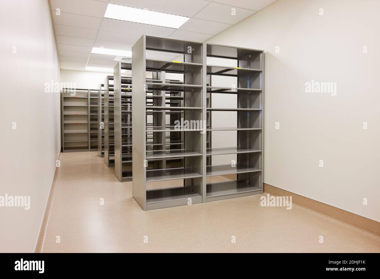 Computer server cabinets in empty office Stock Photo - Alamy