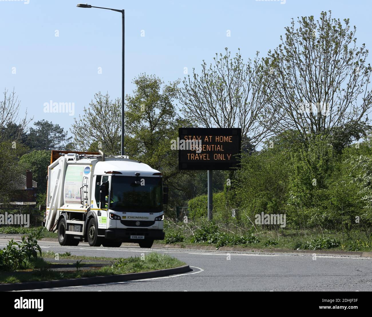 Highway road signs have been commonly used to display Covid Warning ...