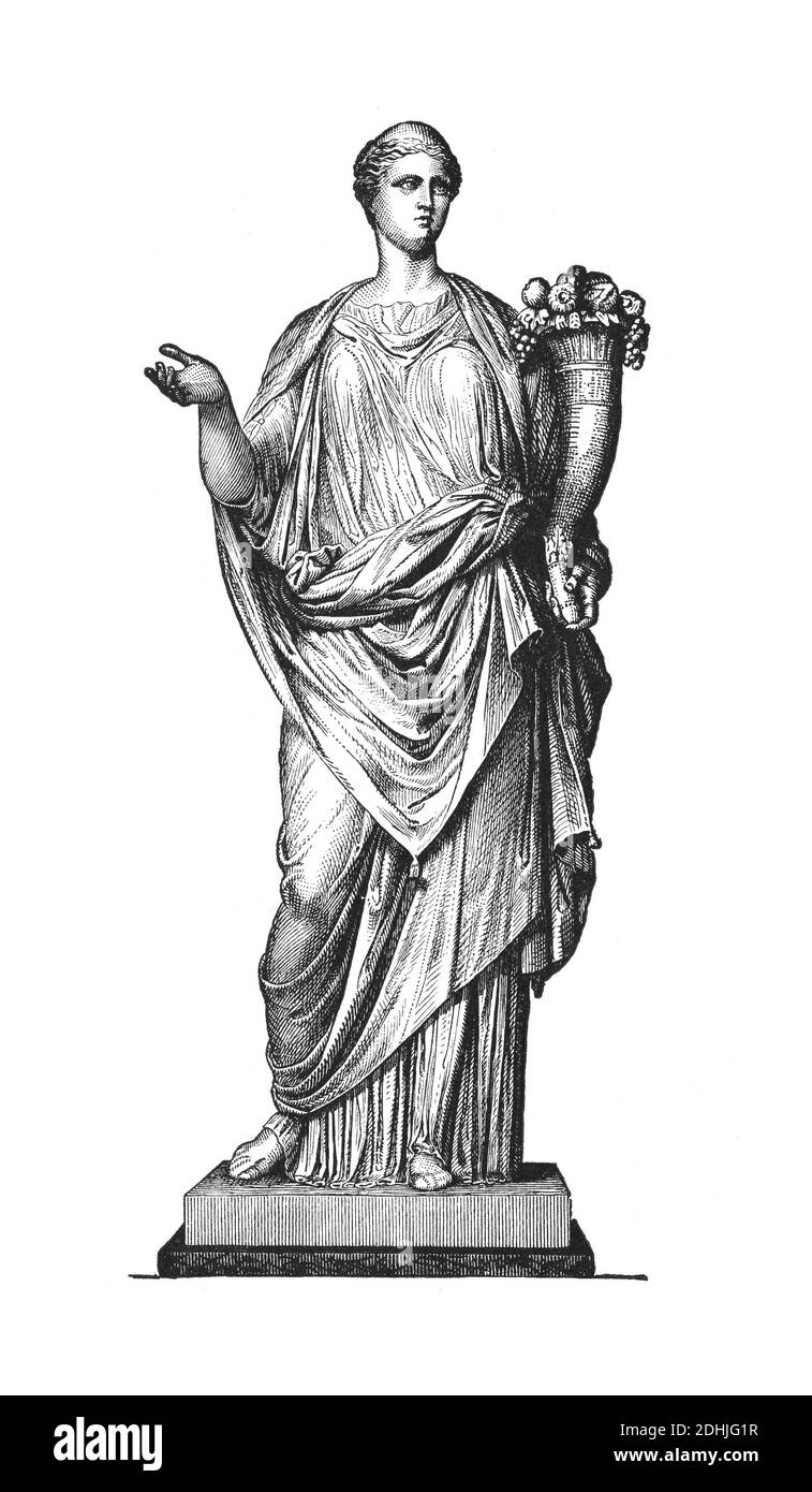 Original artwork of A Roman Matron. Published in A pictorial history of ...