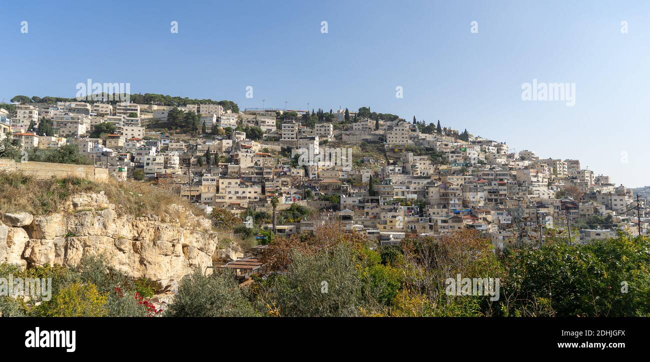Arab village near Jerusalem Old city in Israel Stock Photo - Alamy