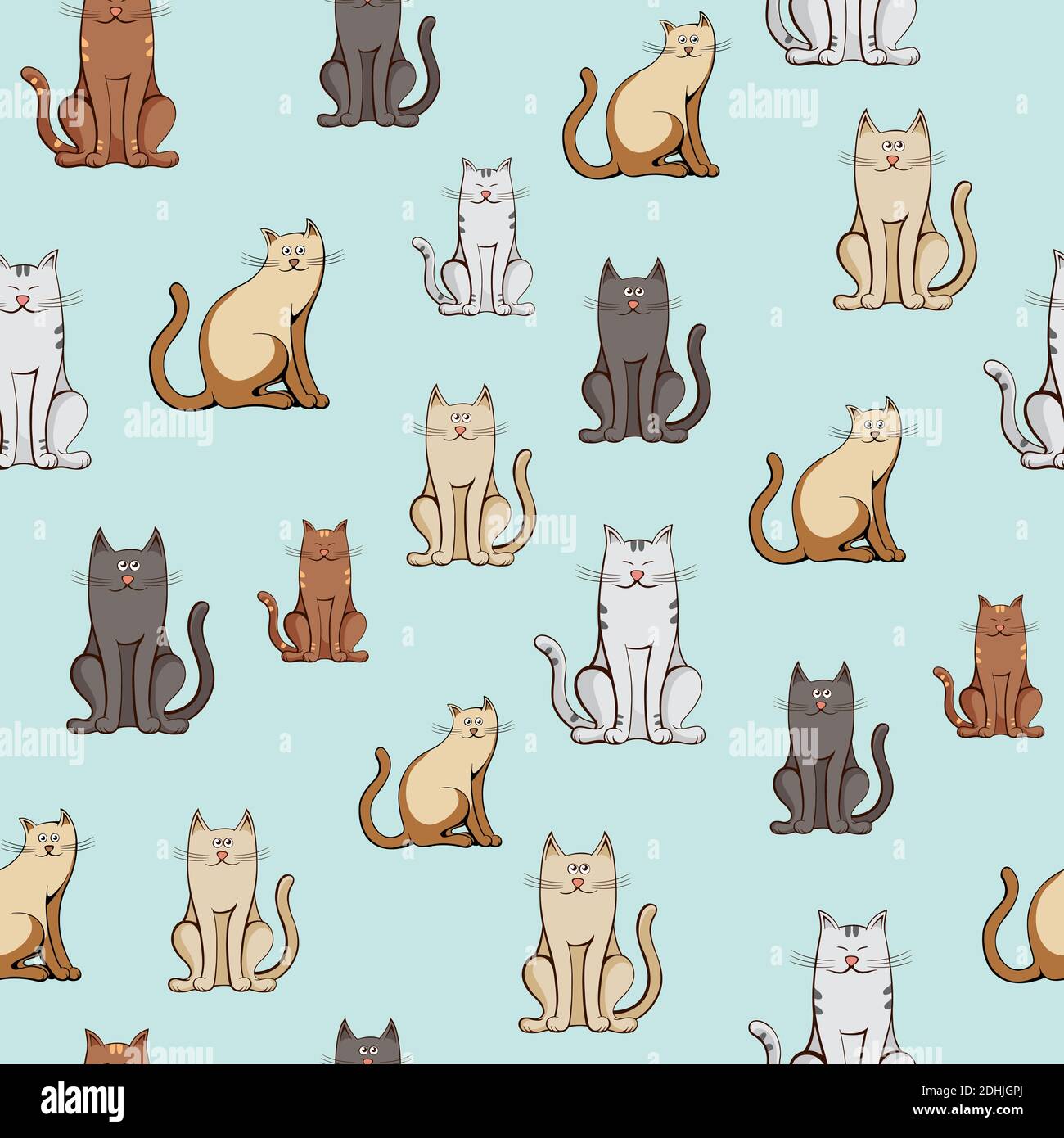 Kitten sun Stock Vector Images - Alamy