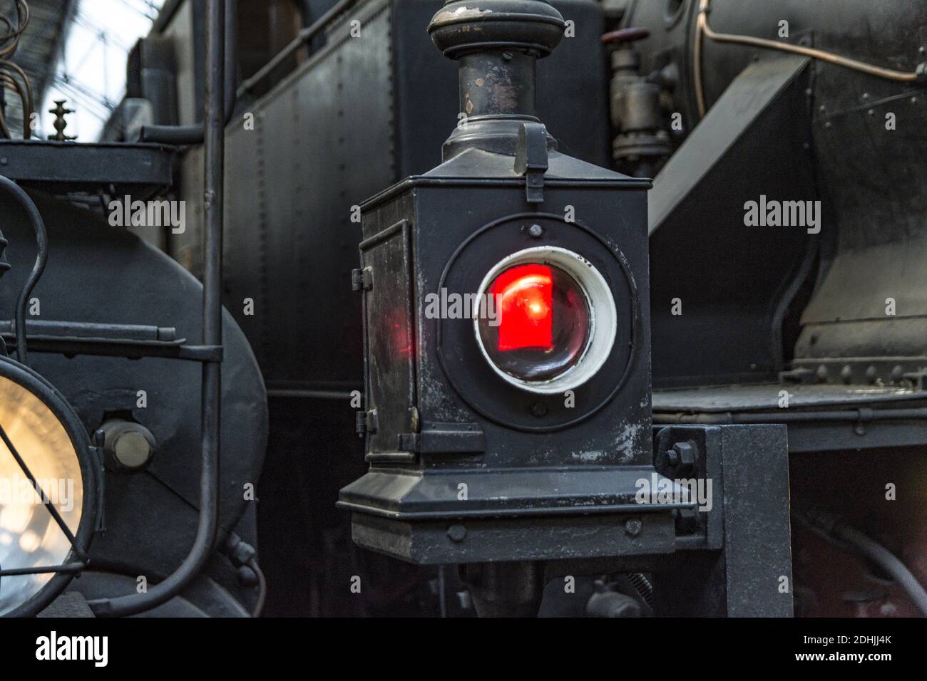 Railway signal lantern hi-res stock photography and images - Alamy