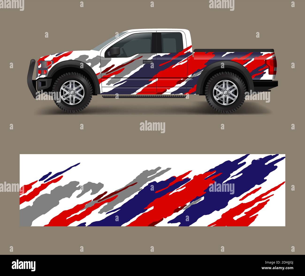 abstract Racing graphic background vector for offroad vehicle wrap ...