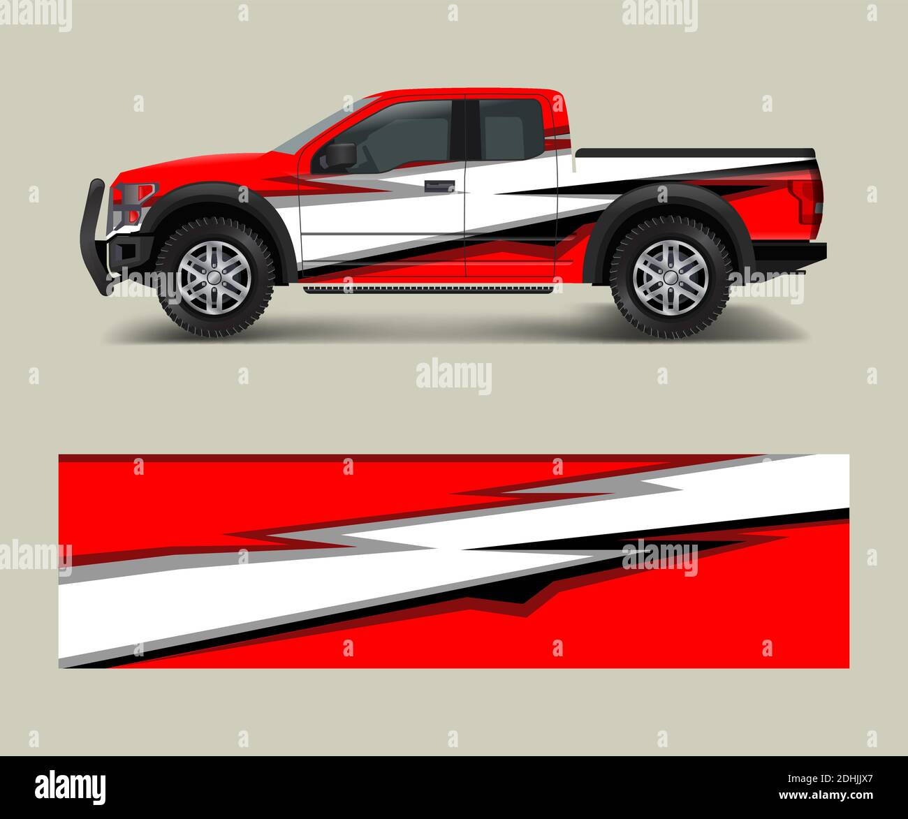 Stripes On Off Road Trucks