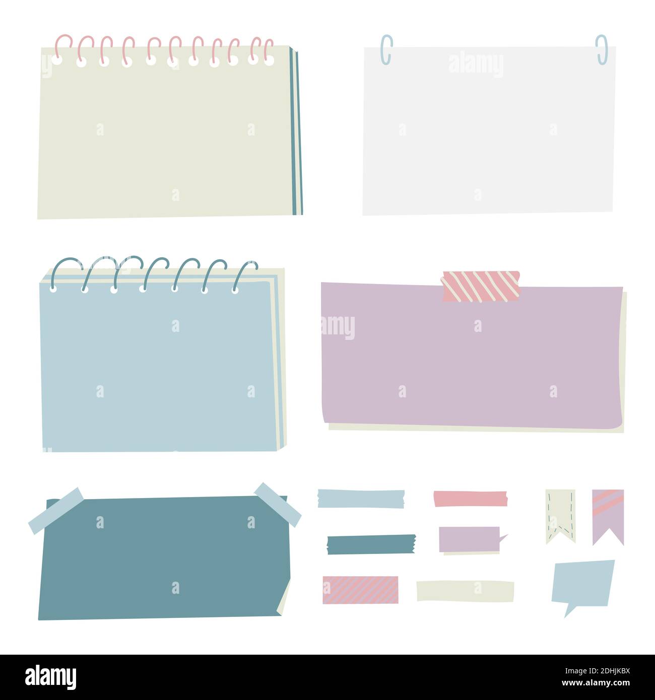 Papers stuck Stock Vector Images - Alamy