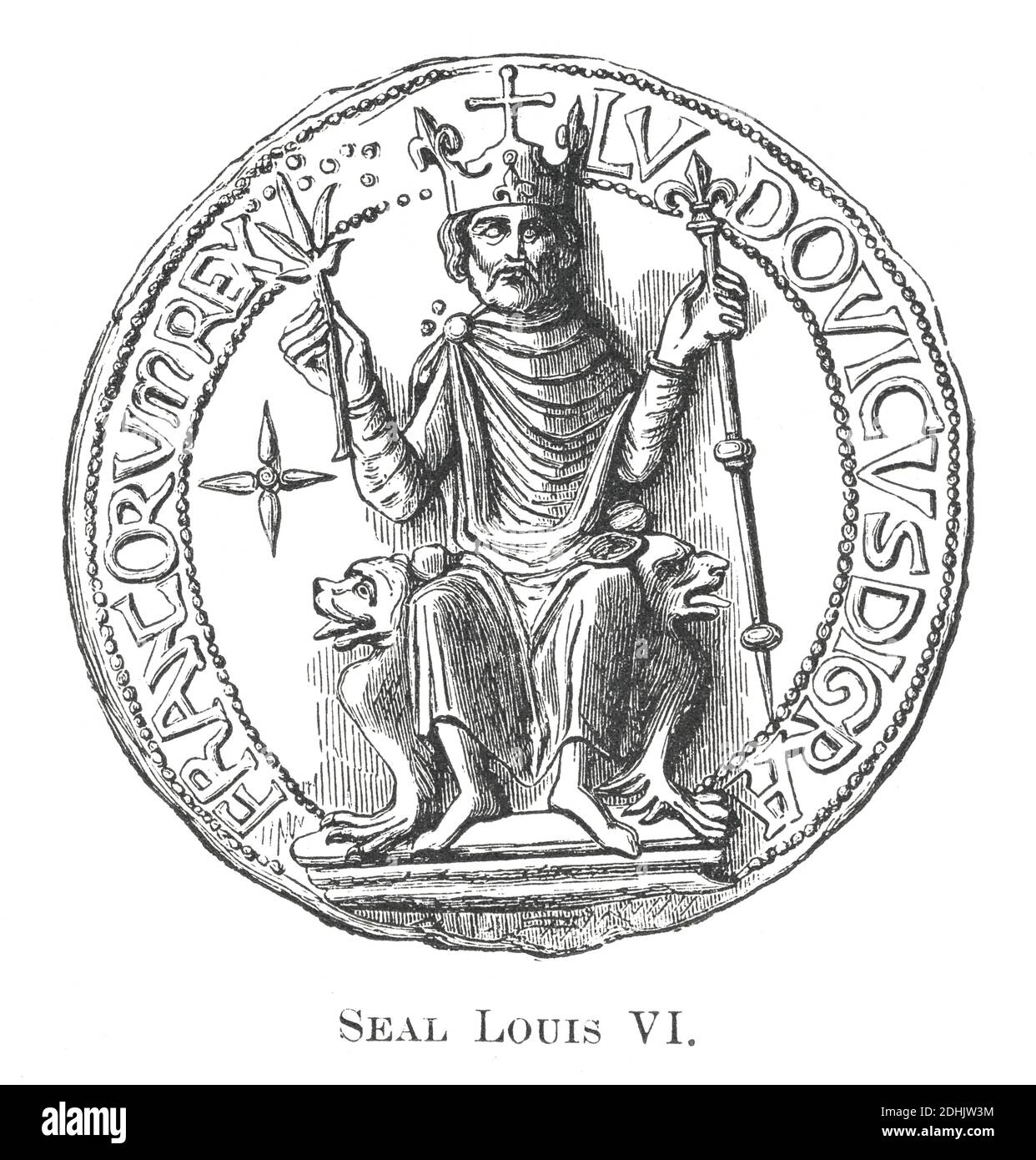 Louis vi fat king france Cut Out Stock Images & Pictures - Alamy