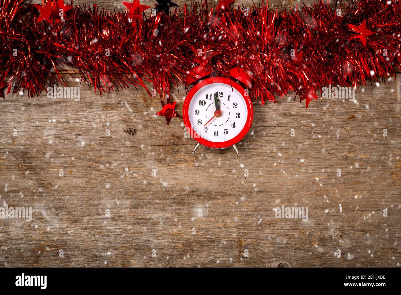 Countdown to midnight. Hours of the last moments before the New year ...