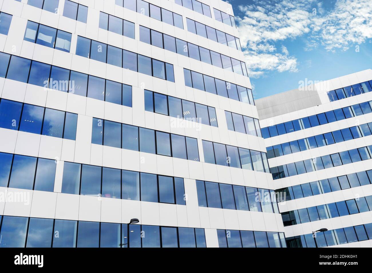 Glass facade of modern building. Business center Stock Photo - Alamy