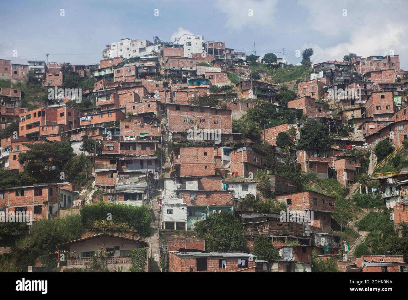 Favelas in Medellin, Colombia Stock Photo - Alamy