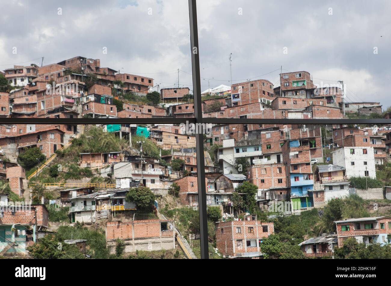 Favelas in Medellin, Colombia Stock Photo - Alamy