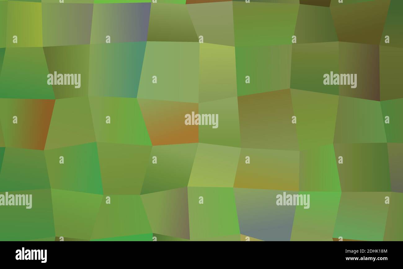 Nice Dark green polygonal background, digitally created Stock Vector ...