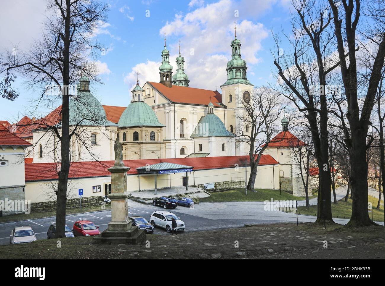 Basilica in Kalwaria Zebrzydowska and chapels of Way of Cross ...