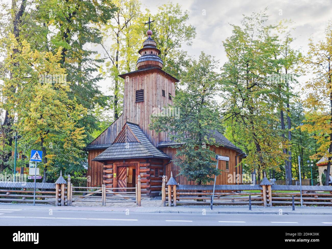 Wooden church in zakopane poland hi-res stock photography and images ...