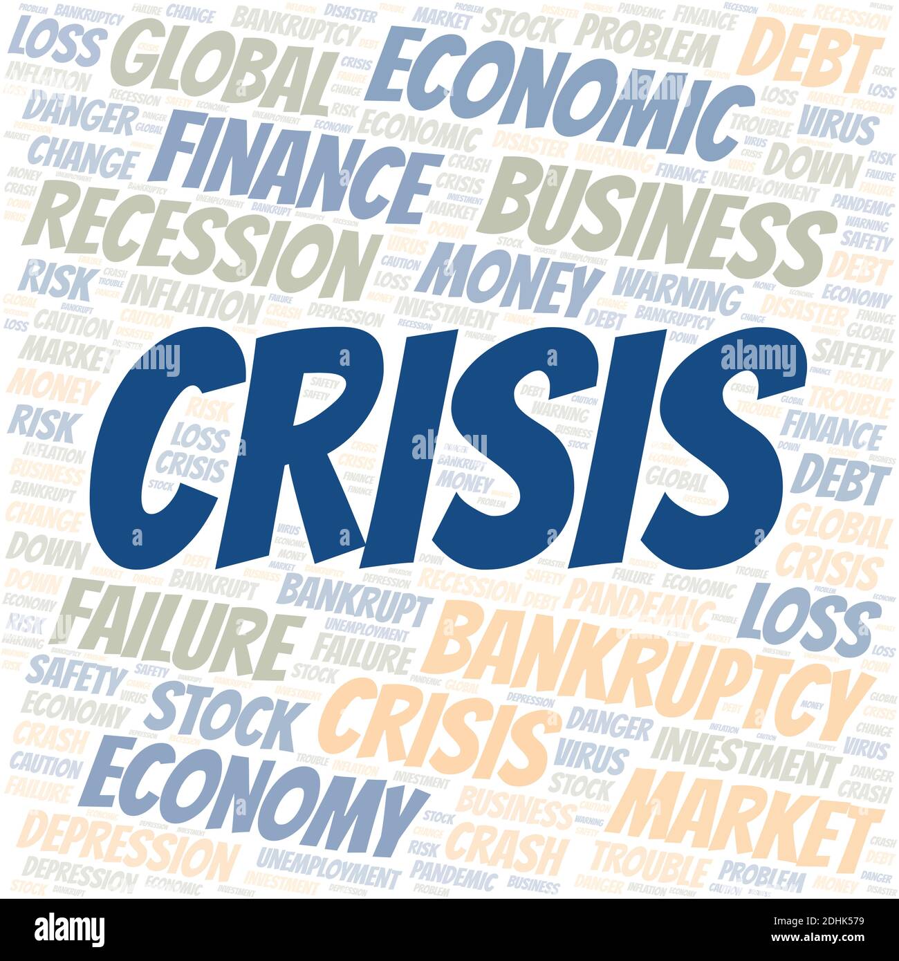 Crisis word cloud create with the text only Stock Vector Image & Art ...