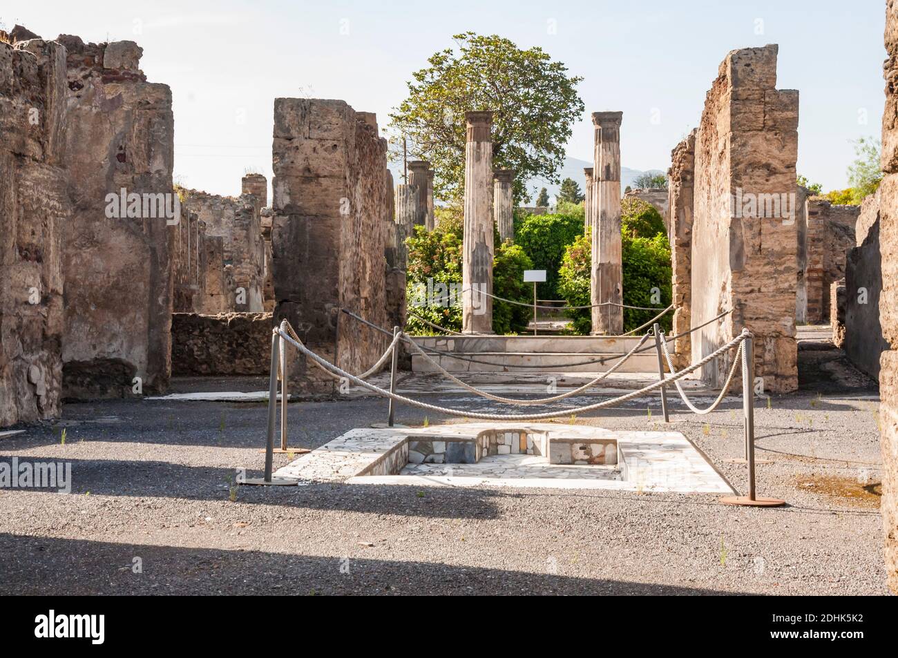 Archeaological site of Pompeii, near Naples, Italy Stock Photo - Alamy
