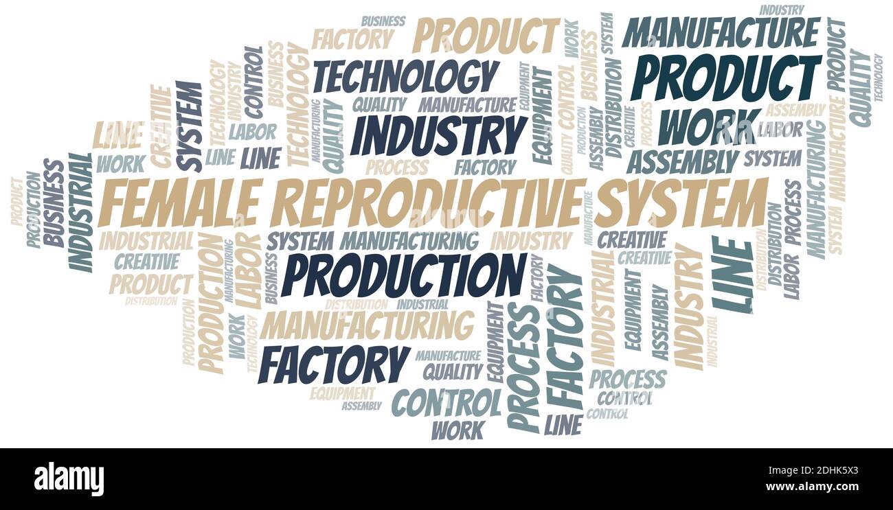 Female reproductive system poster hi-res stock photography and images ...