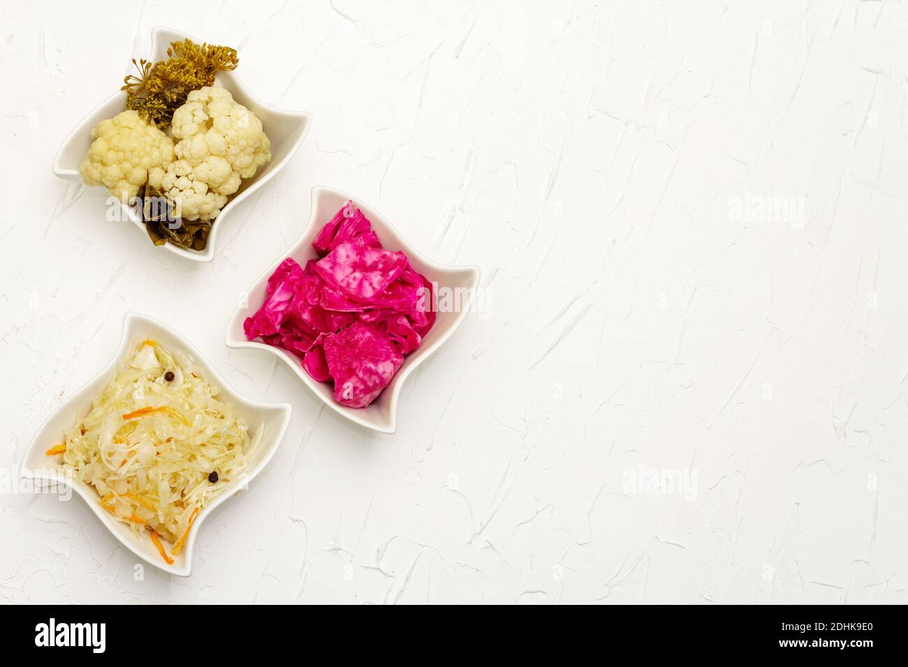 Assorted different types of sauerkraut. Fermented foods are great for ...