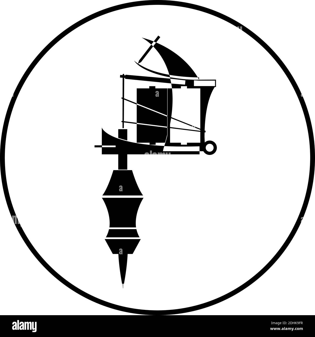 Tattoo gun machine Stock Vector Images - Alamy