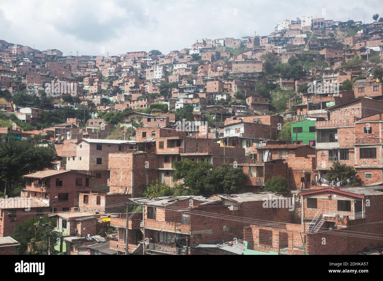 Favelas in Medellin, Colombia Stock Photo - Alamy