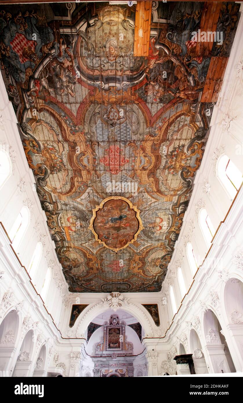 Italy Calabria Cropani - the cathedral Stock Photo - Alamy