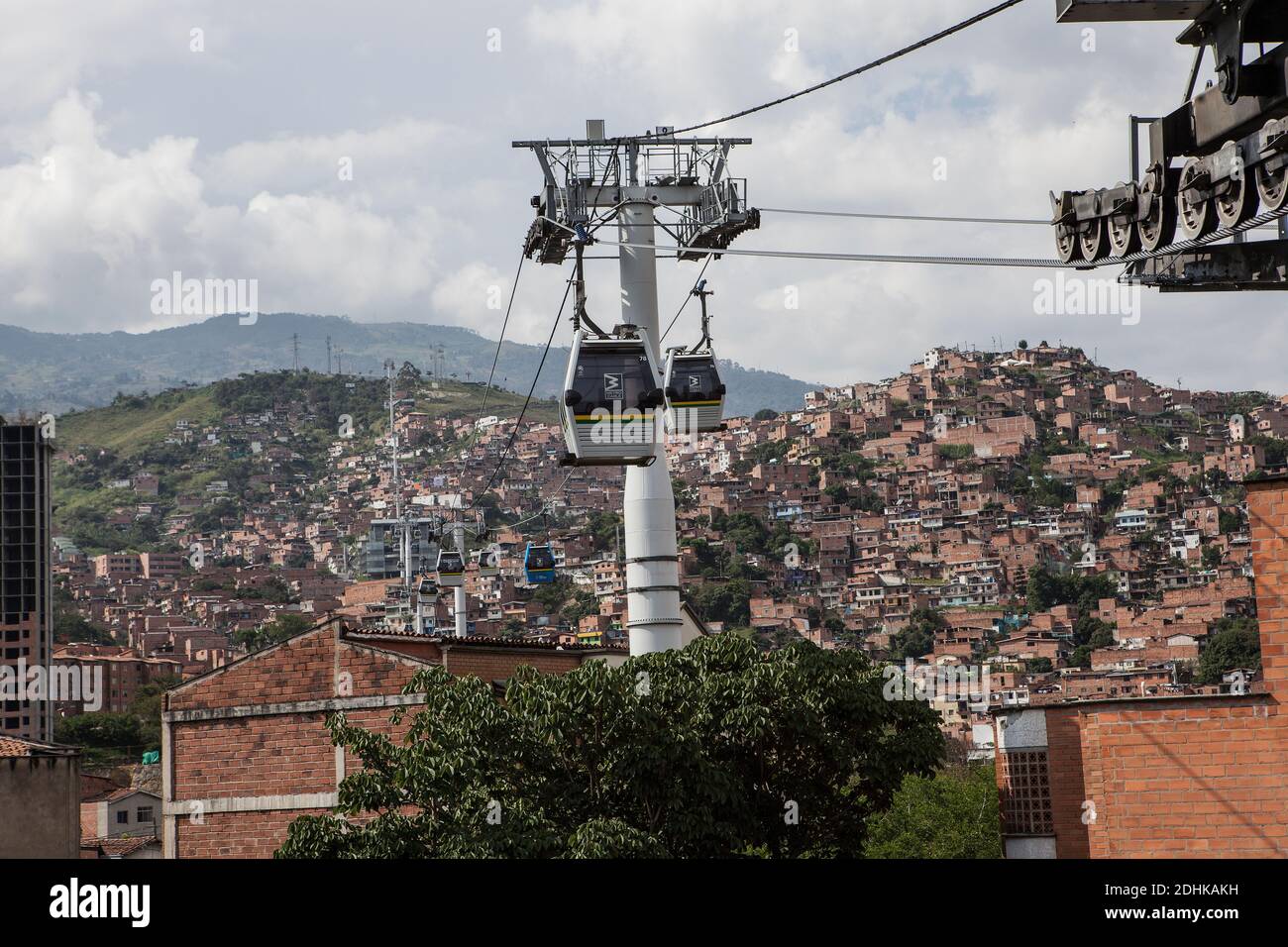 Favelas in Medellin, Colombia Stock Photo - Alamy