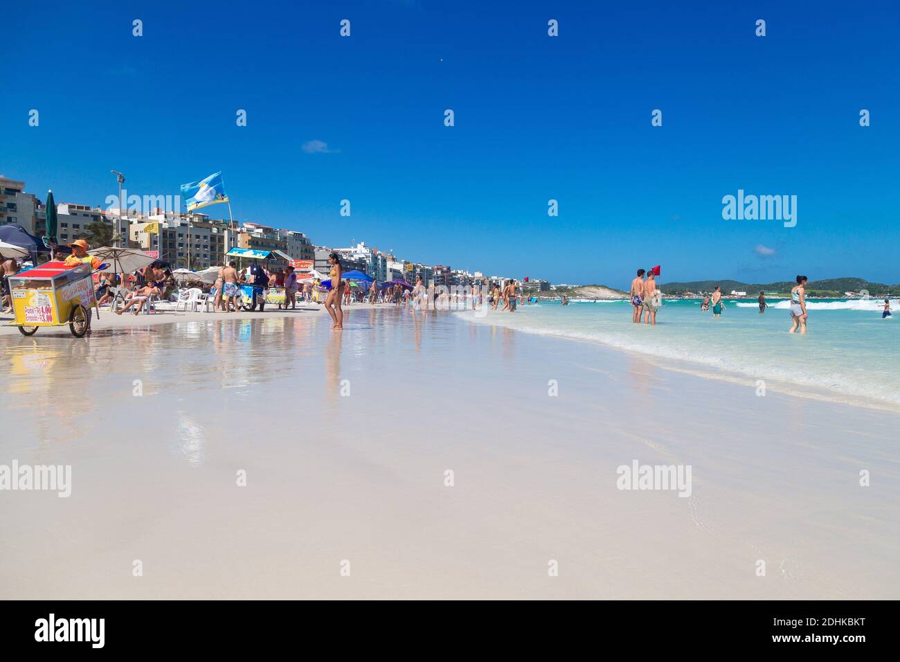 CABO FRIO, RIO DE JANEIRO, BRAZIL - DECEMBER 26, 2019: Panoramic view ...