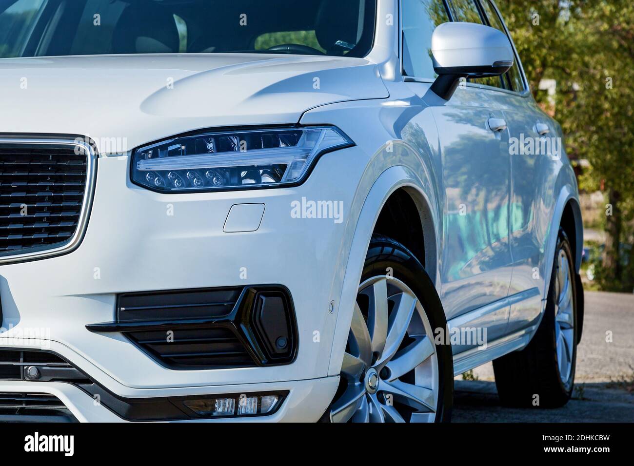 The design of the body and external parts of the car Stock Photo - Alamy