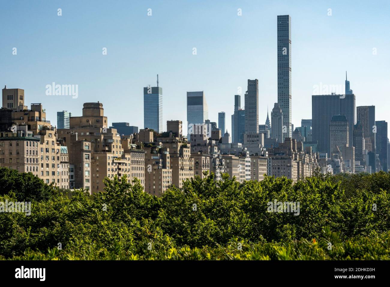 View from the Iris and B. Gerald Cantor Roof Garden at The Metropolitan ...