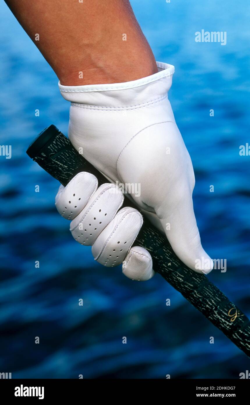 How to place hand on golf grip hi-res stock photography and images - Alamy