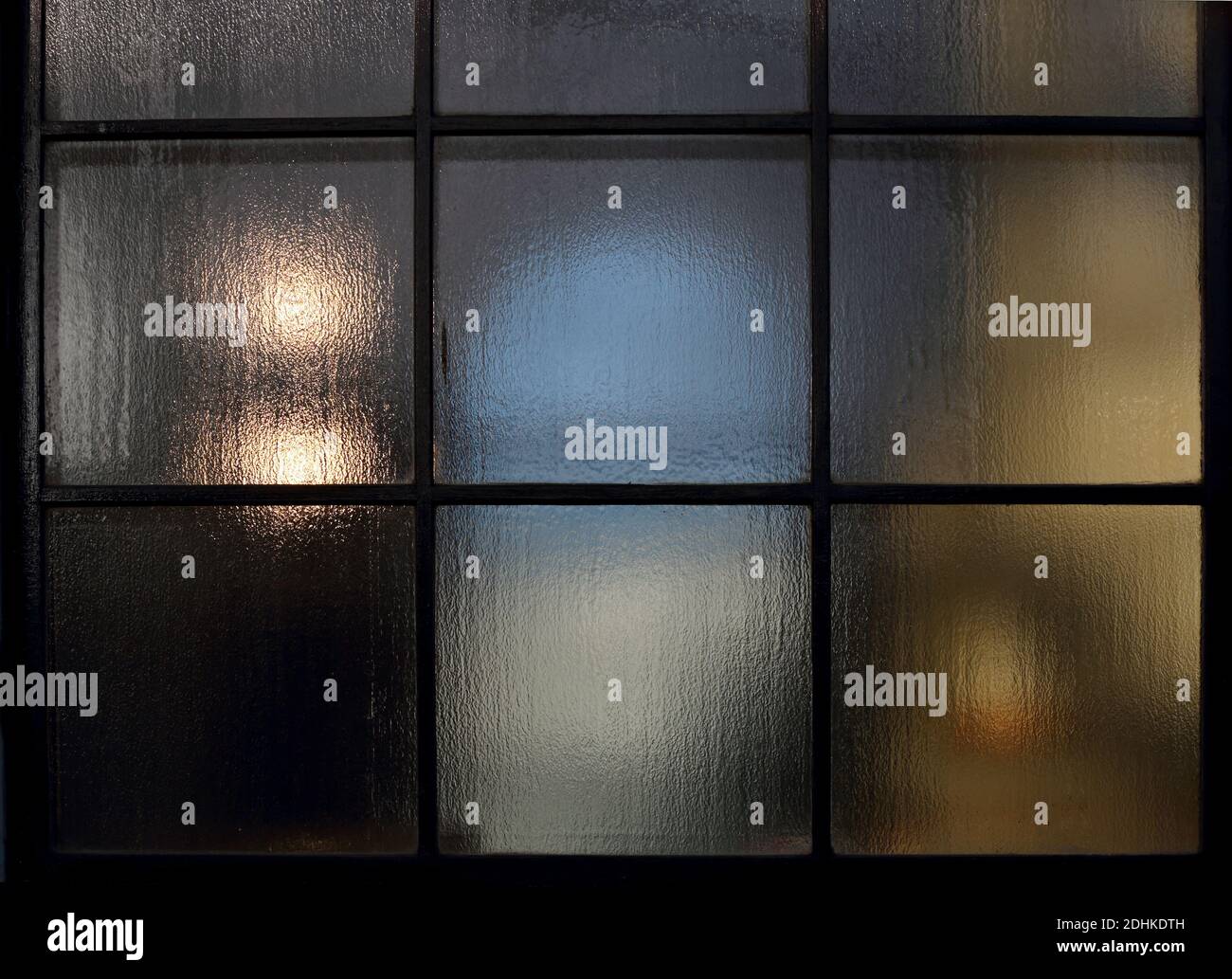 White lights through glass hi-res stock photography and images - Alamy