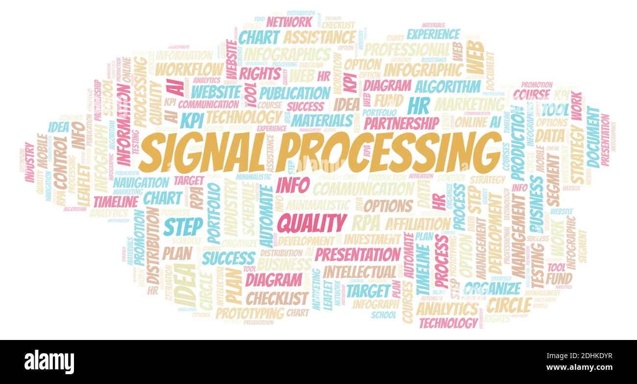 Signal processing Cut Out Stock Images & Pictures - Alamy